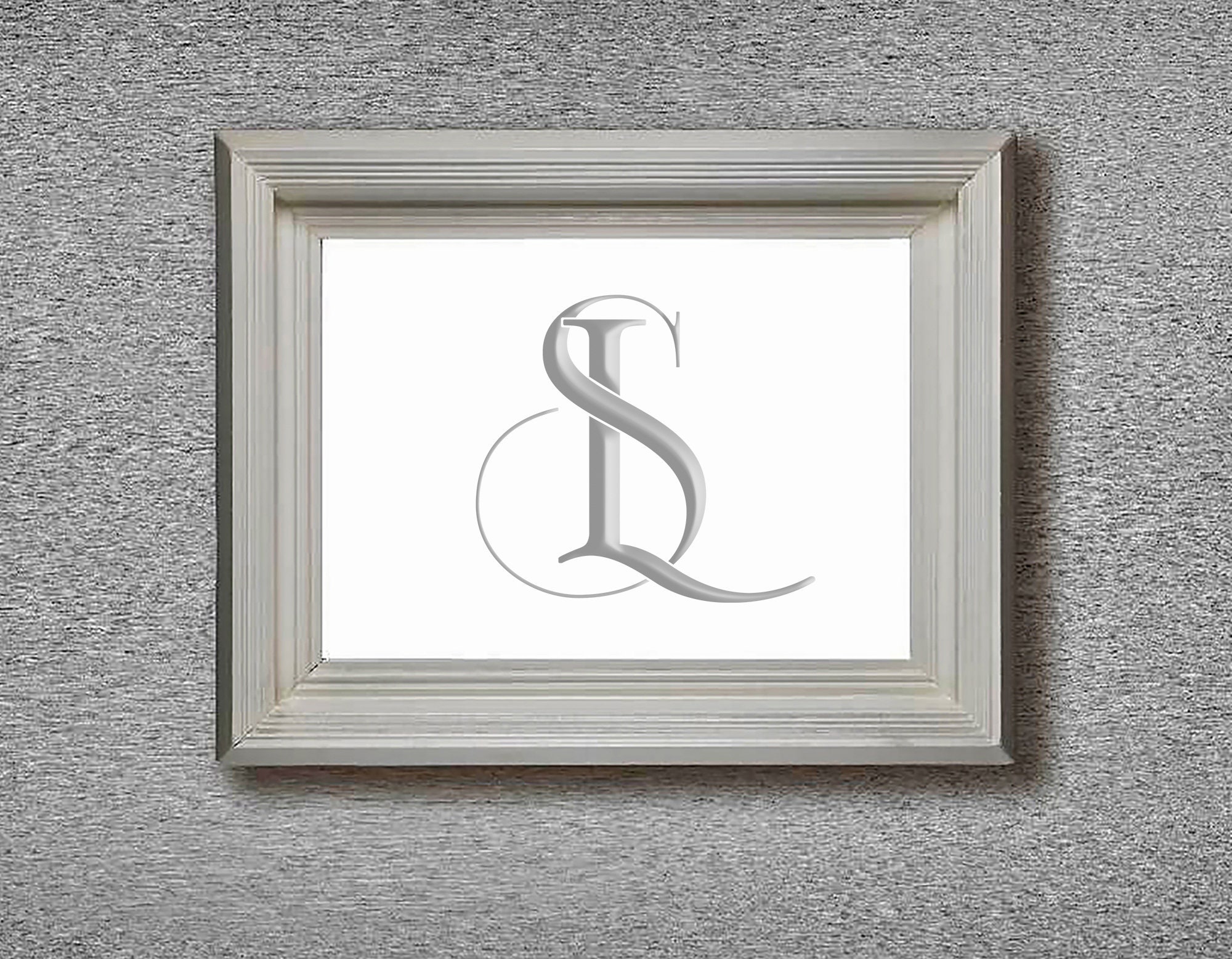 Custom Interlocking LS SL Wedding Monogram Digital Download - Etsy