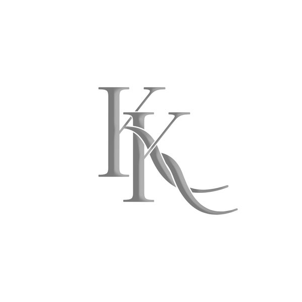 Monogram Kk - Etsy