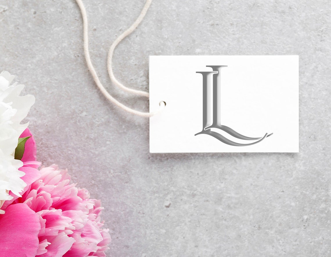 Custom Interlocking LL Wedding Monogram Logo Printable Digital Download ...