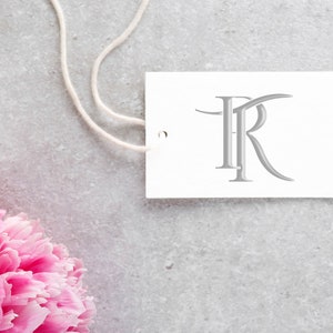 Custom Interlocking RT TR Wedding Monogram Printable Digital Download ...
