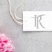 Custom Interlocking RT TR Wedding Monogram Printable Digital Download ...