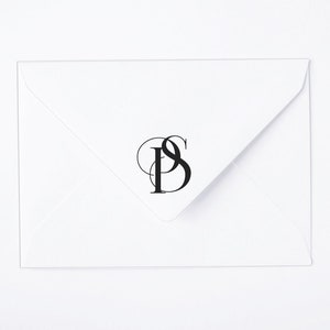 Custom PS SP Interlocking Wedding Monogram Logo Printable Digital ...
