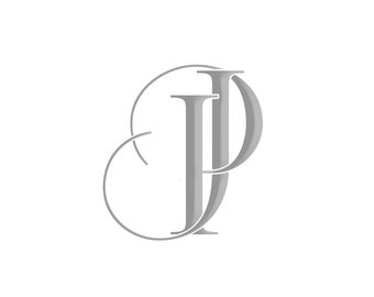 Custom KL LK Interlocking Wedding Monogram Logo Printable - Etsy