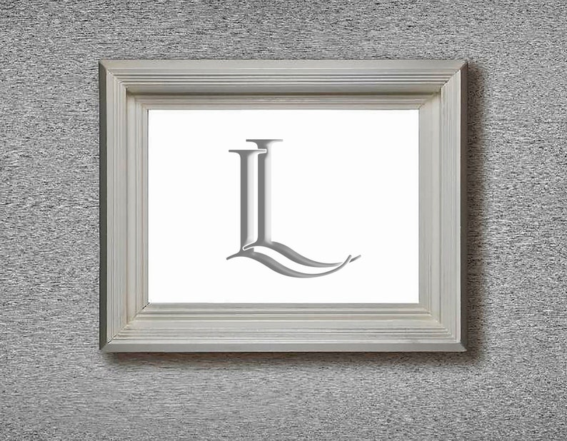 Custom Interlocking LL Wedding Monogram Logo Printable Digital Download ...