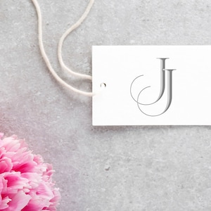 Custom Interlocking JJ Wedding Monogram Logo Printable Digital Download ...