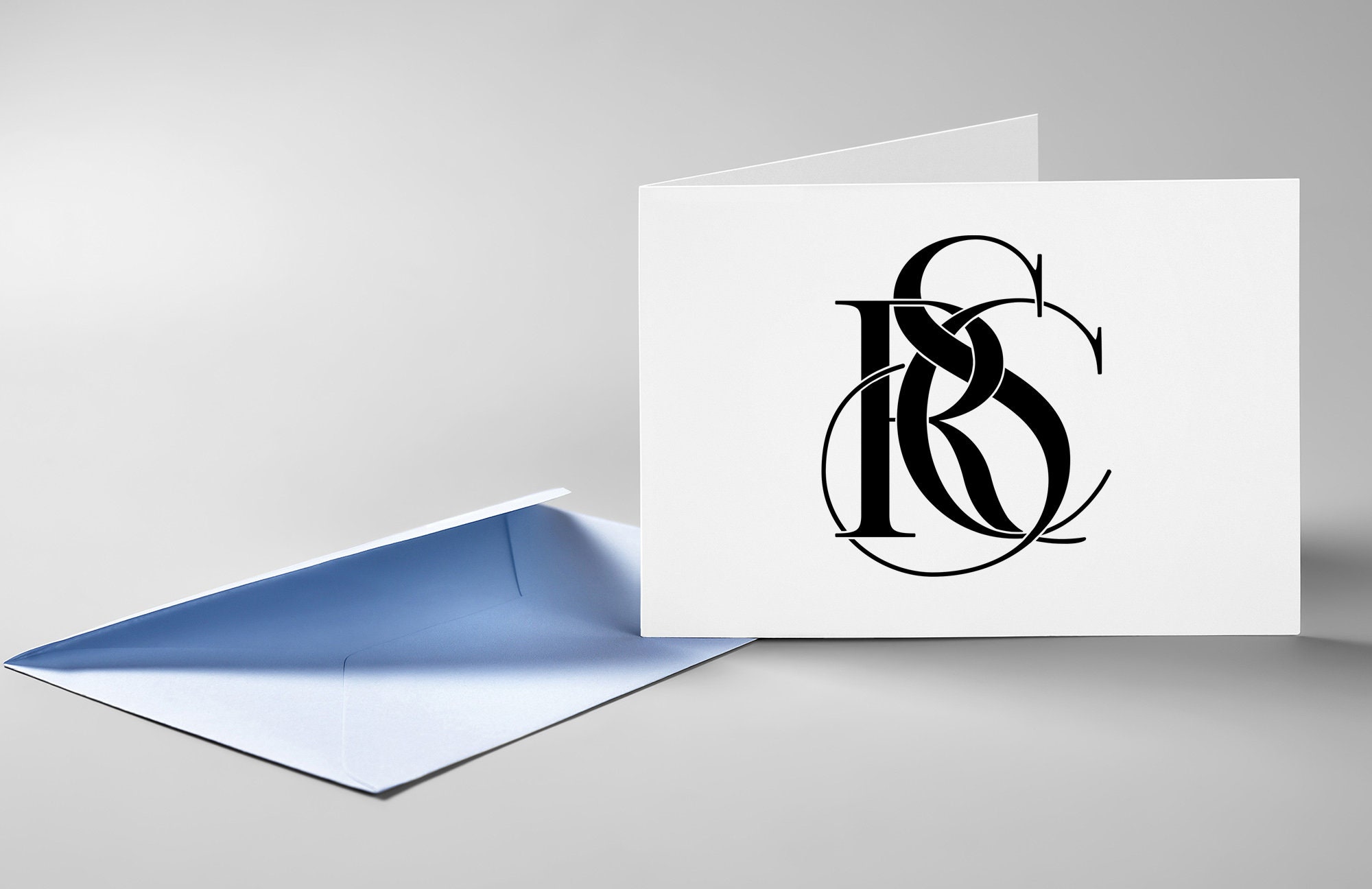 Custom Interlocking RSC Logo for Cyndi - Etsy