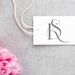 Custom Interlocking KS SK Wedding Monogram Digital Download - Etsy