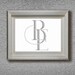 Custom Interlocking BE EB Wedding Monogram Digital Download - Etsy
