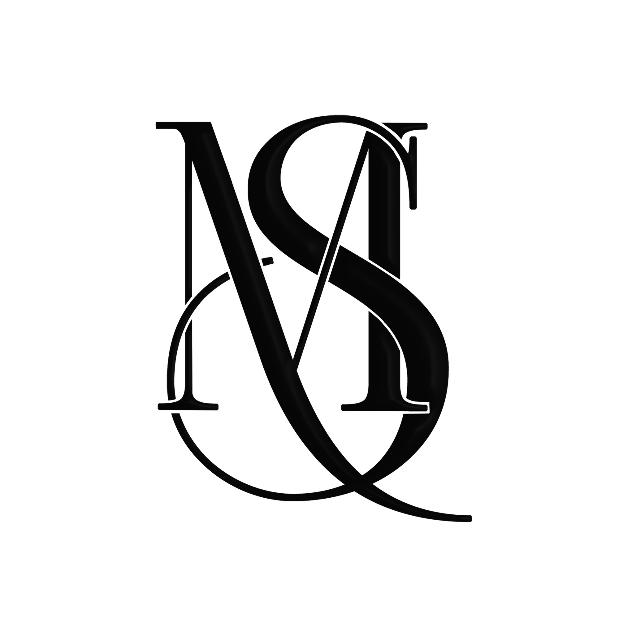 Custom Interlocking MS SM Wedding Monogram Digital Download - Etsy