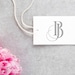 Custom Interlocking BJ JB Wedding Monogram Printable Digital Download ...