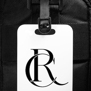 Custom Interlocking CR RC Wedding Monogram Logo Digital Download - Etsy