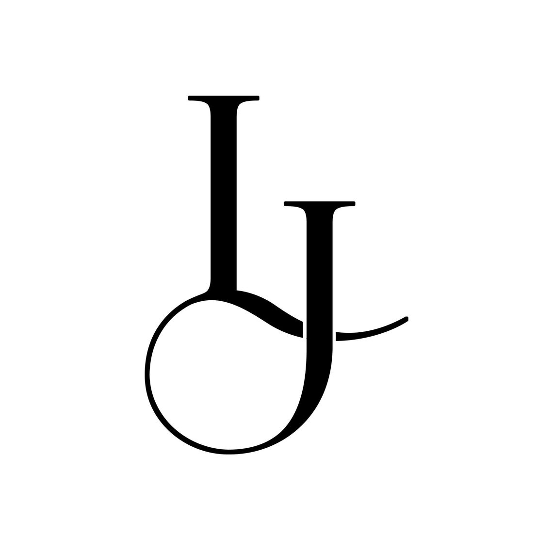 Custom LJ JL Interlocking Wedding Monogram Logo Printable Digital ...