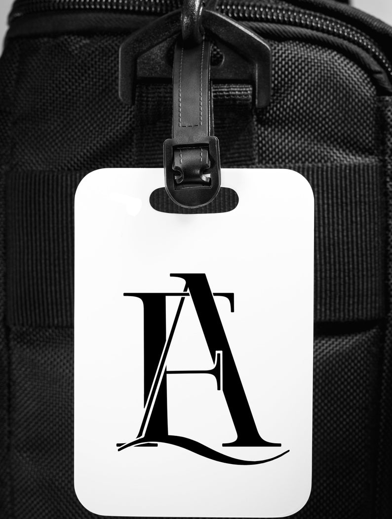 Custom Interlocking AE EA Wedding Monogram Logo Printable Digital ...