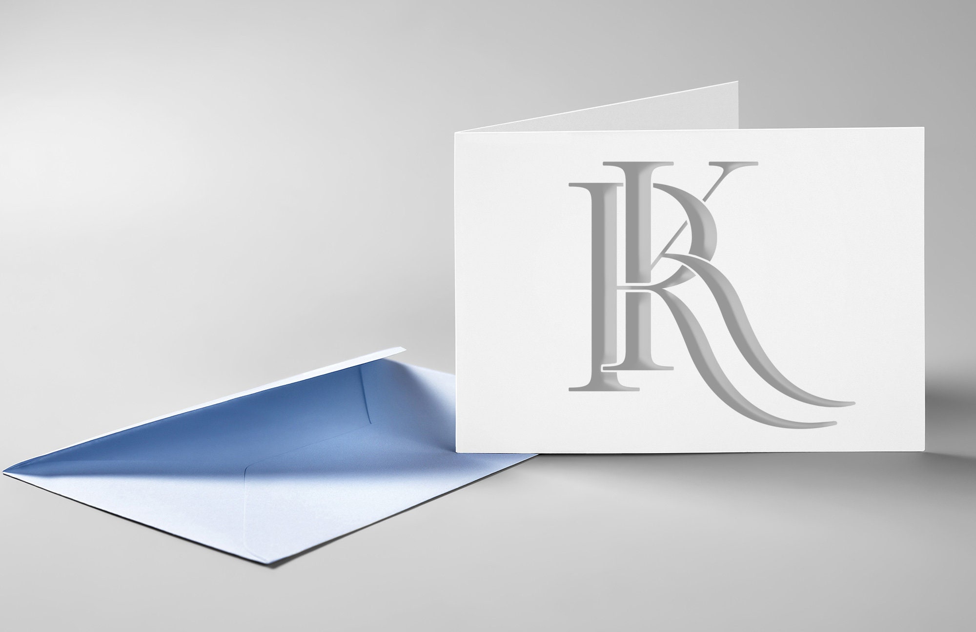 Custom Interlocking RK KR Wedding Monogram Logo Printable Digital ...