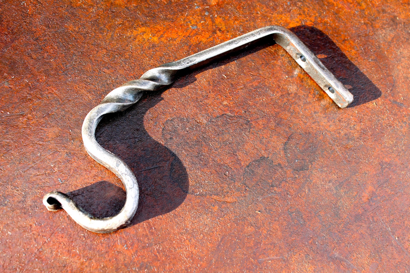 Hand Forged Bracket - Etsy