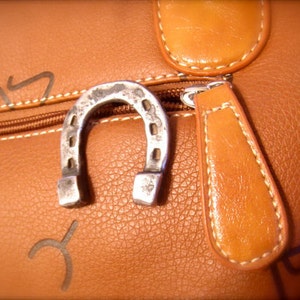 Hand-forged Horseshoe Key Ring - Etsy