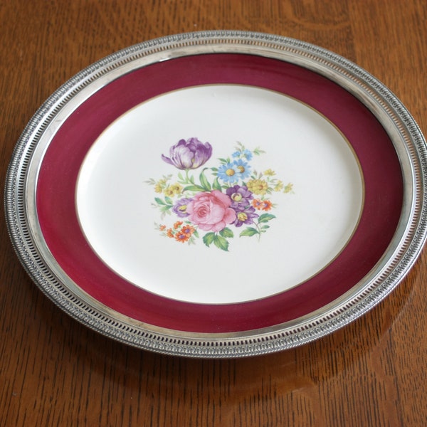 Floral China Plates - Etsy
