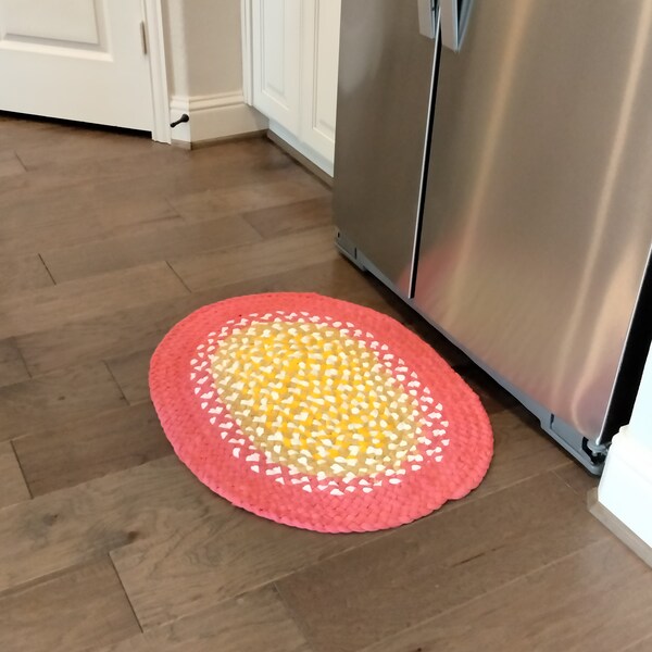 Braided Rag Rug - Etsy