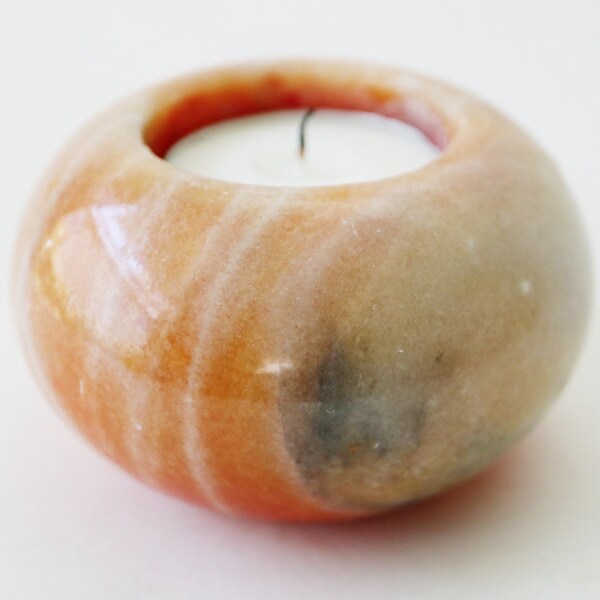Marble Candle Holder - Etsy