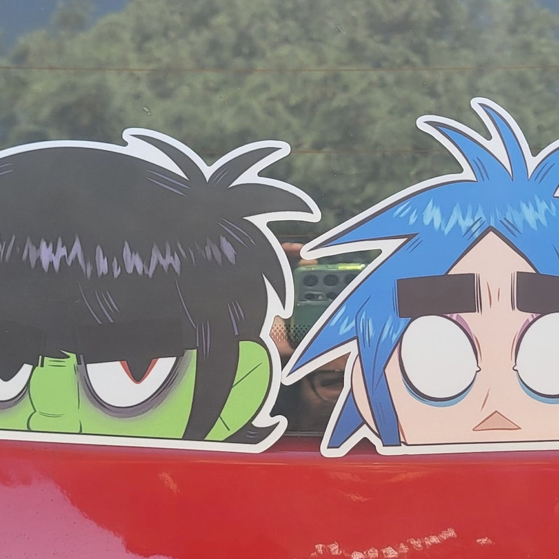 Gorillaz Stickers - Etsy