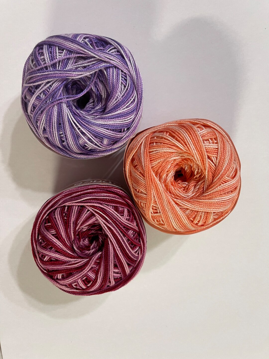 Cotton Tatting Yarn, Cotton Yarn Size 10 . 176 Meters in Length ...