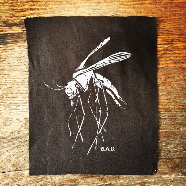 Mosquito Punk Patch - Etsy