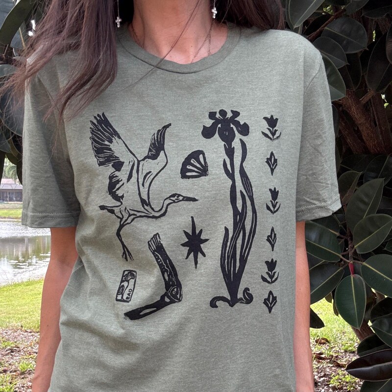 Block Printed Shirt - Etsy