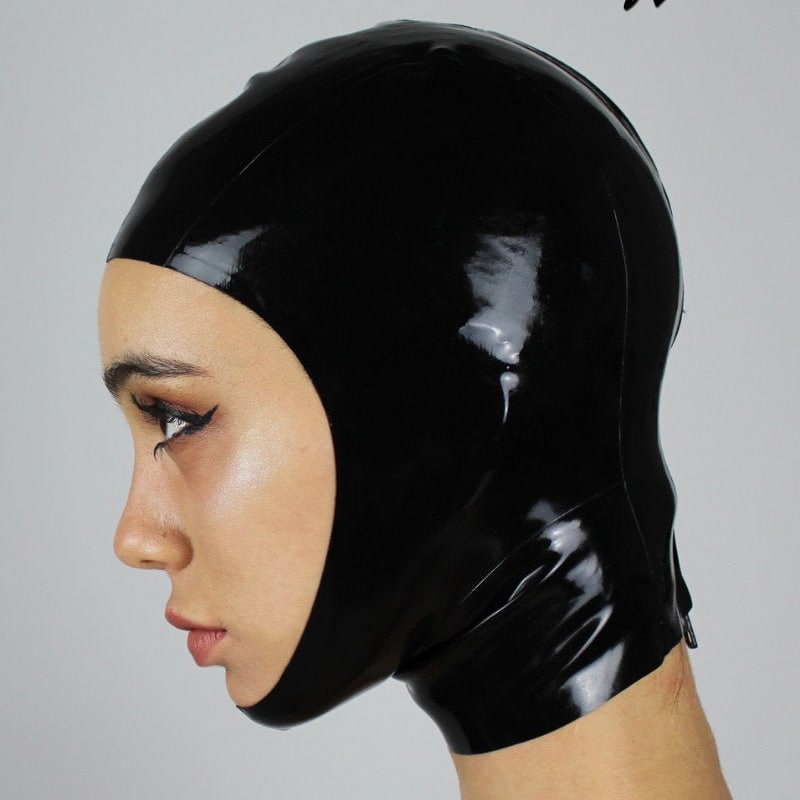 Latex Hood Mask - Etsy