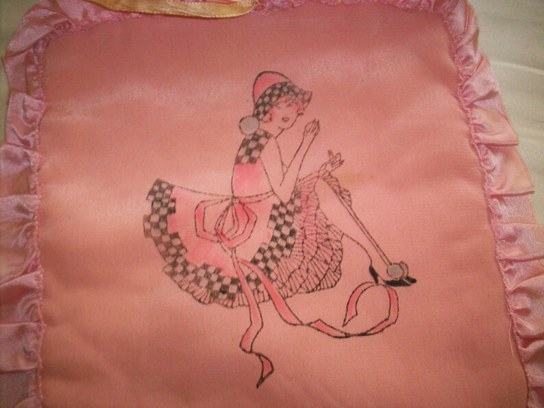 Exceptional Unusual Antique Authentic Flapper Hand Painted - Etsy