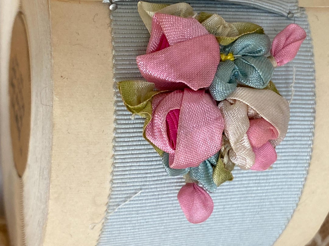 Authentic Ribbon Work Wedding Silk Ribbon Antique - Etsy