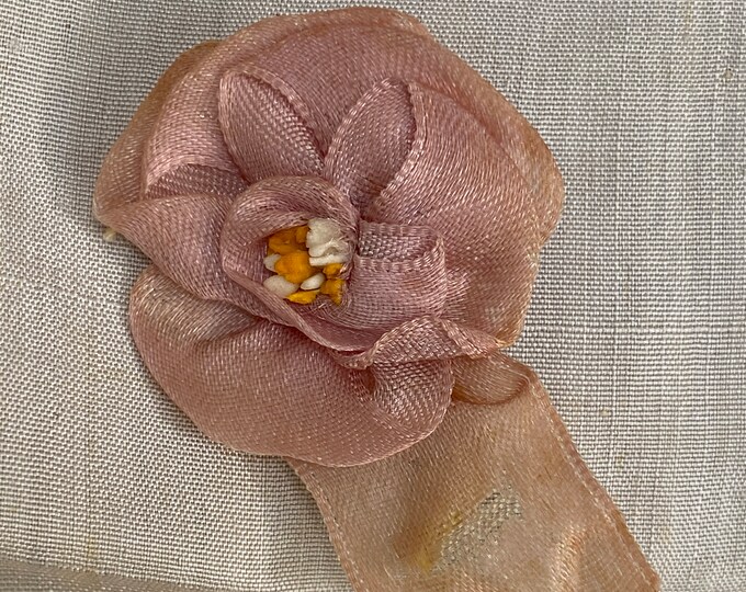 Antique Ribbon Work 1920s - Etsy