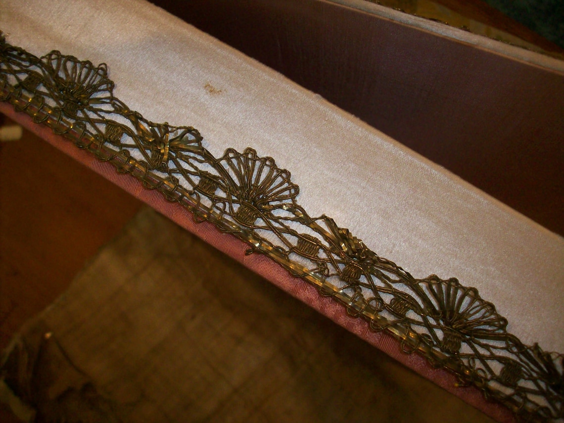 18th Century Very Special Antique Box of Ribbon Work Lace - Etsy