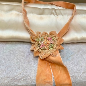 Breathtaking Antique Authentic Ribbon Work Authentic 1910 - Etsy