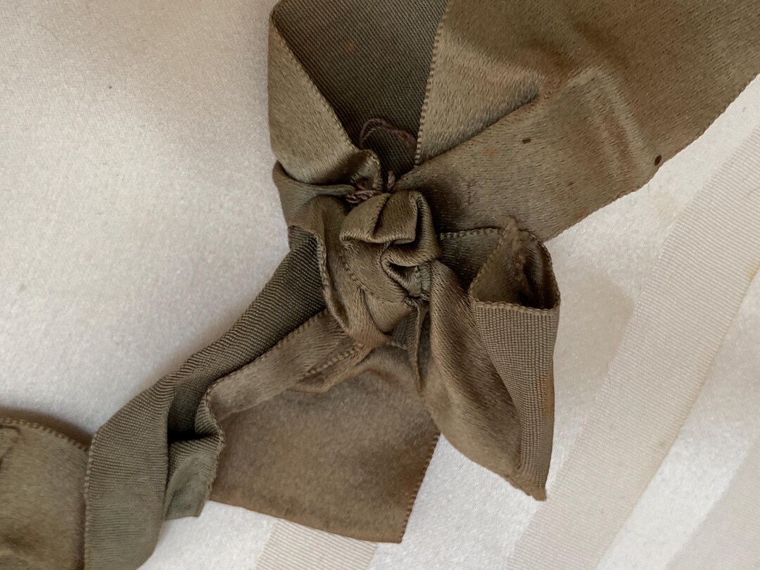 Antique Ribbon Work 1800s Silk Bow - Etsy
