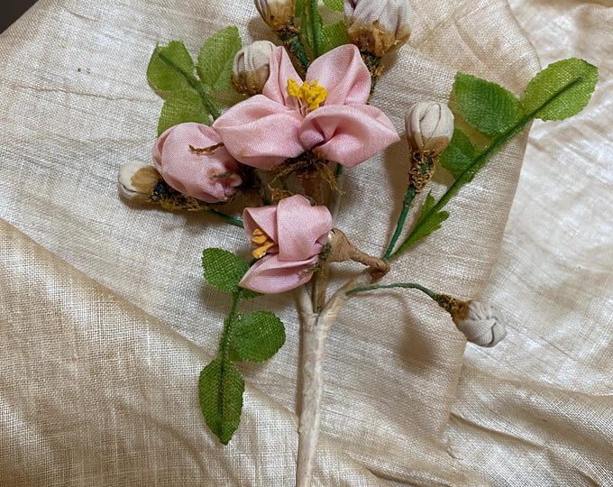 Ribbon Work Flower - Etsy