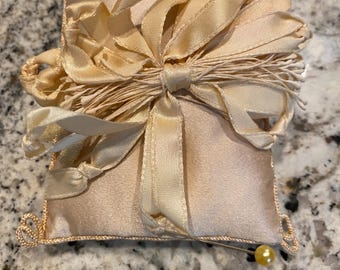 Antique Ribbon Work 1900s Bow Silk Ivory - Etsy