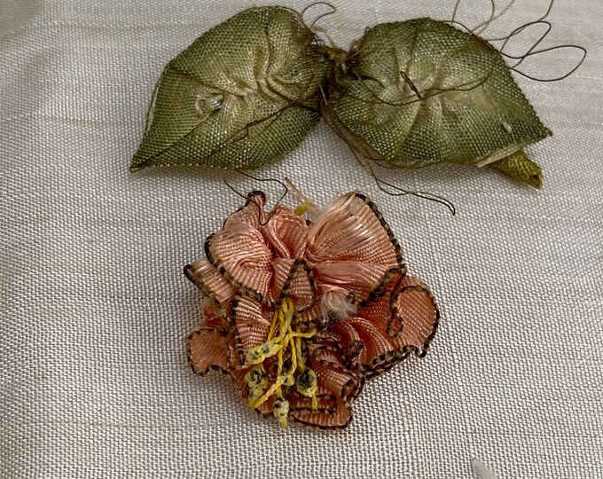 Authentic Ribbon Work Wedding Silk Ribbon Antique - Etsy