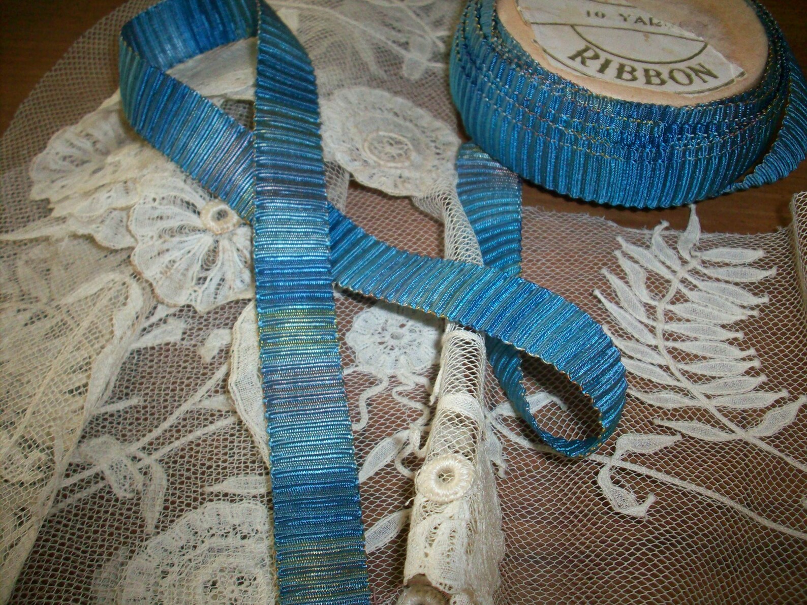Ombre Rare Silk Antique Authentic Ribbon Work Pleated Ribbon - Etsy