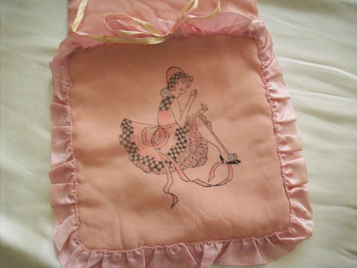 Exceptional Unusual Antique Authentic Flapper Hand Painted - Etsy