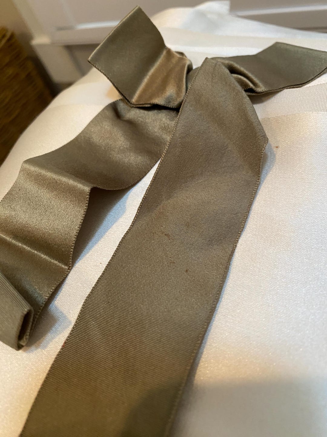 Antique Ribbon Work 1800s Silk Bow - Etsy