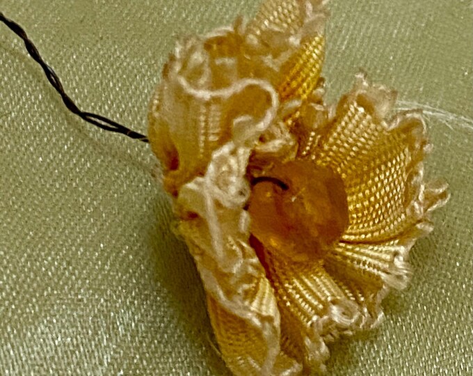 Ribbon Work Flower - Etsy