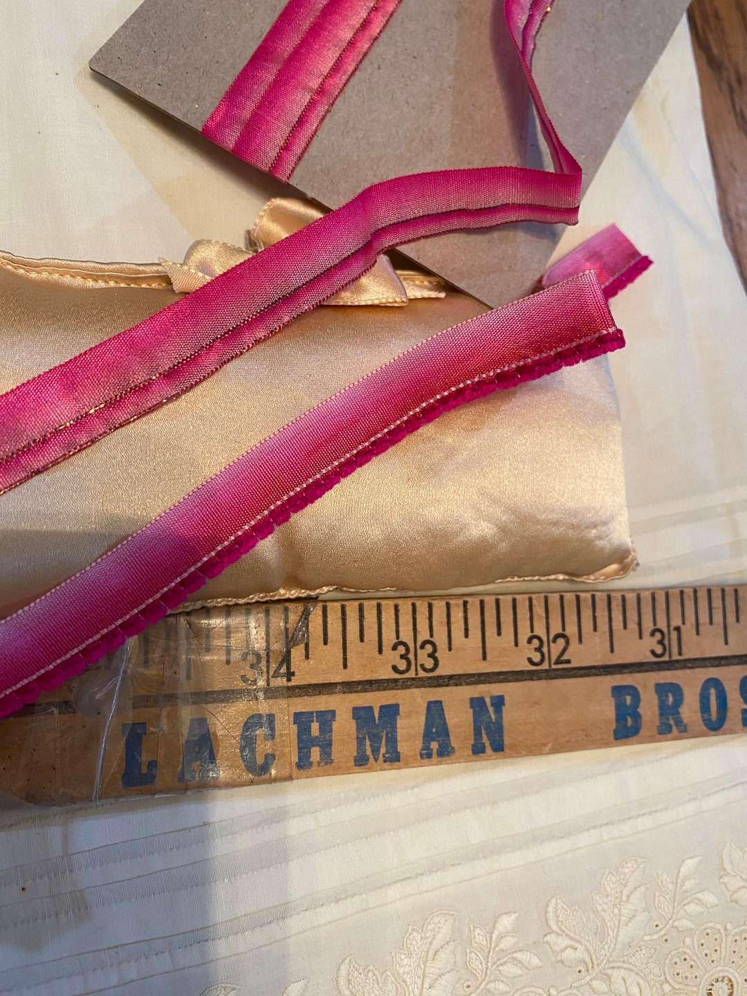 Ombre Rare Silk Antique Authentic Ribbon Work Ribbon - Etsy