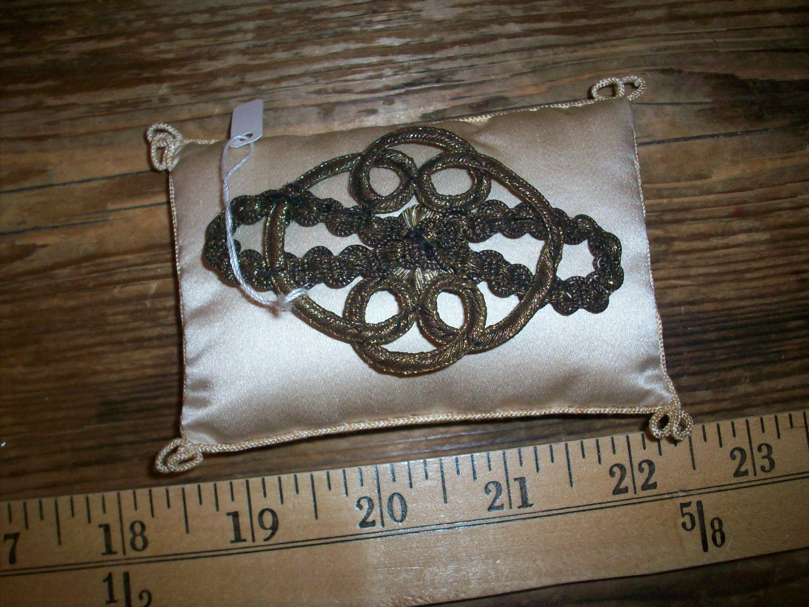 Exceptional and Rare Silk and Metal Antique Authentic Ribbon - Etsy