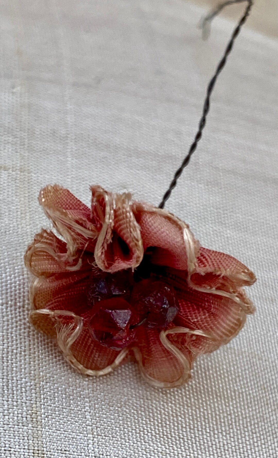 Authentic Ribbon Work Wedding Silk Ribbon Antique - Etsy