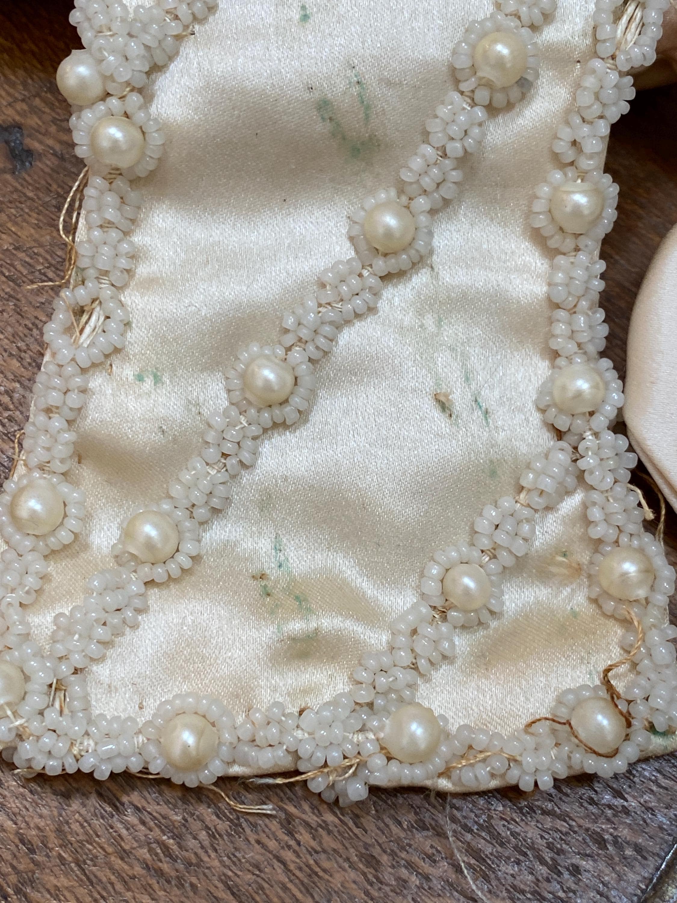 Rare Silk Antique Authentic Ribbon Work Ivory Rose Applique - Etsy