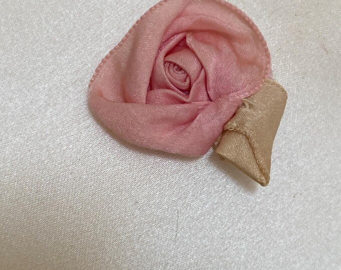 Rose Ribbon Work Flower - Etsy