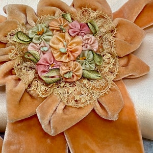 Breathtaking Antique Authentic Ribbon Work Authentic 1910 - Etsy