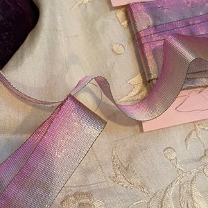Metal Ombre Rare Silk Antique Authentic Ribbon Work Ribbon - Etsy
