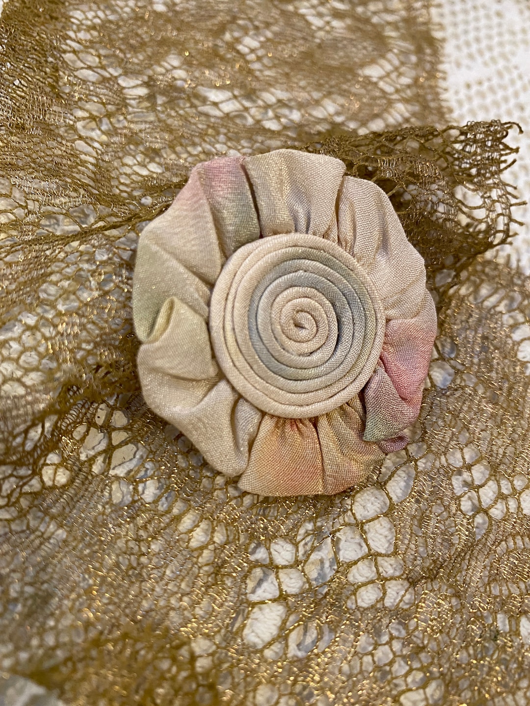 Ribbon Work Ombre Silk Ribbon Antique Rosettes - Etsy