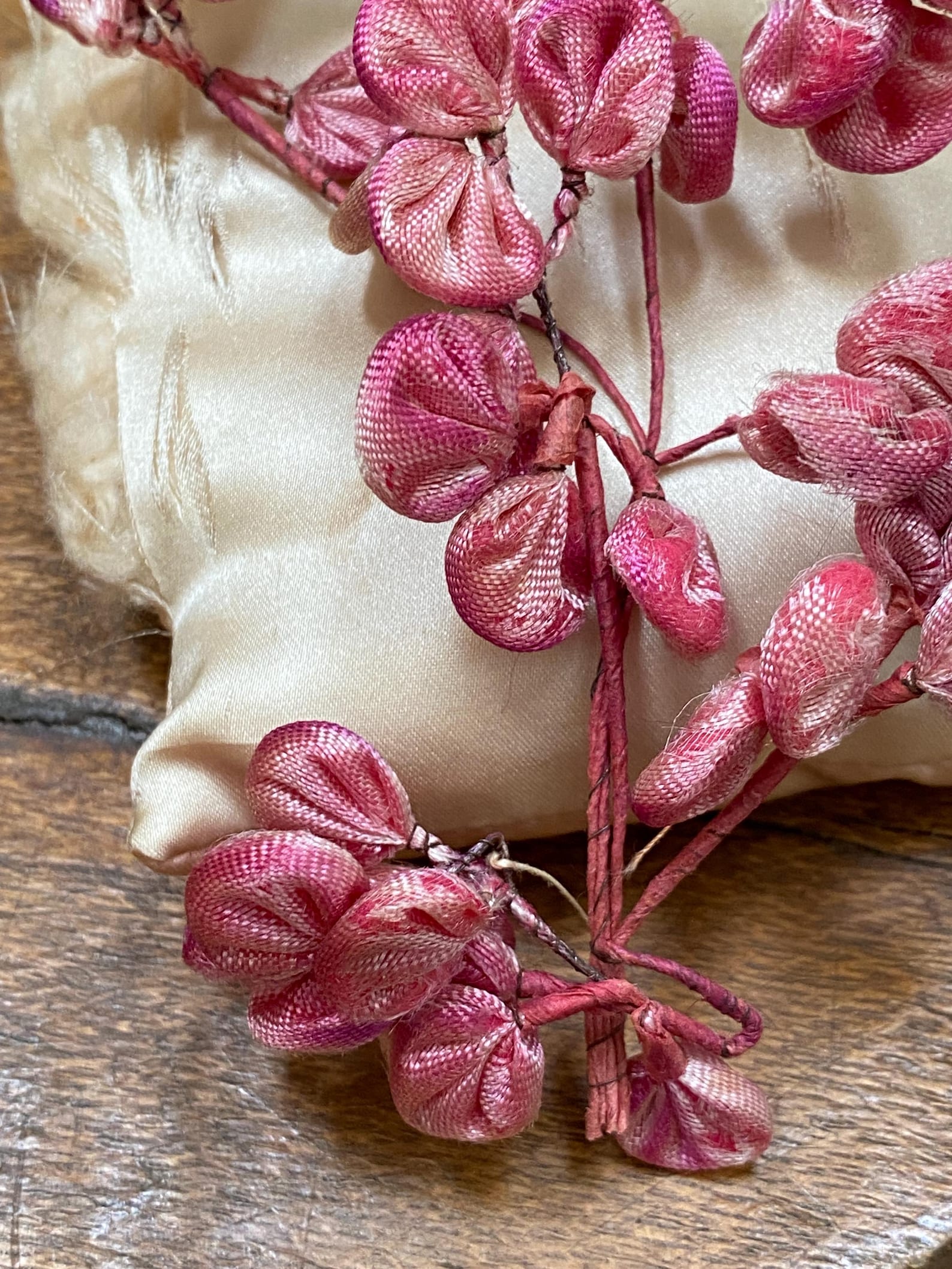 Antique Silk Ribbon Work Flowers Authentic 1920s - Etsy